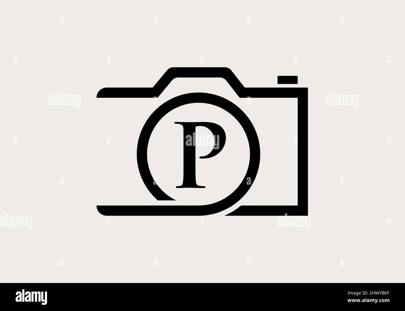 Photography Logo Design On Letter P. Letter P Photography Logo Design ...