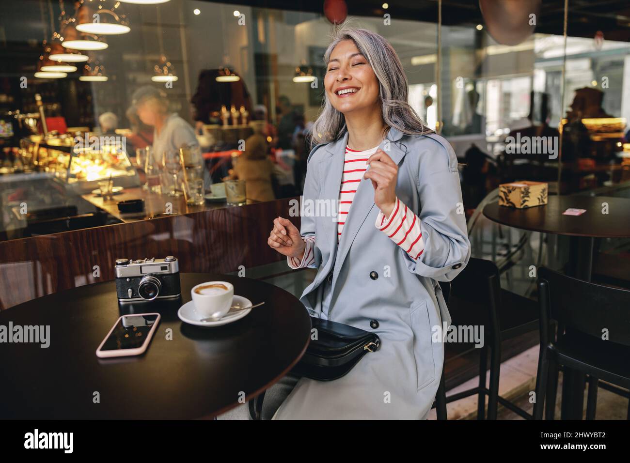 Trench coat modern hi-res stock photography and images - Alamy