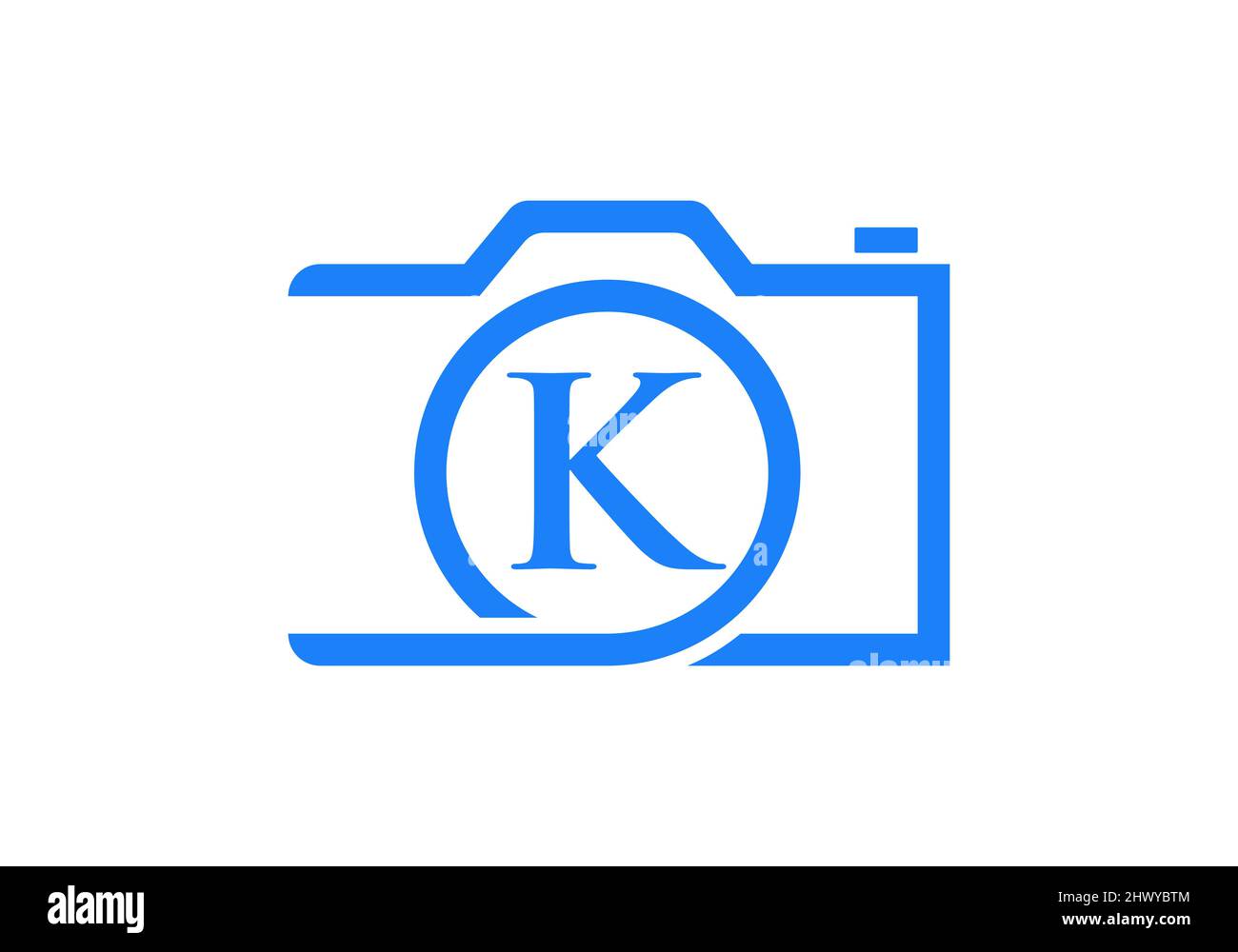 Photography Logo Design On Letter K. Letter K Photography Logo Design ...