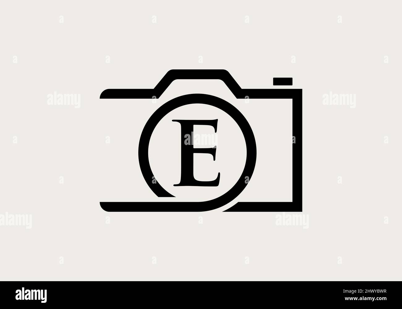 Photography Logo Design On Letter E. Letter E Photography Logo Design ...