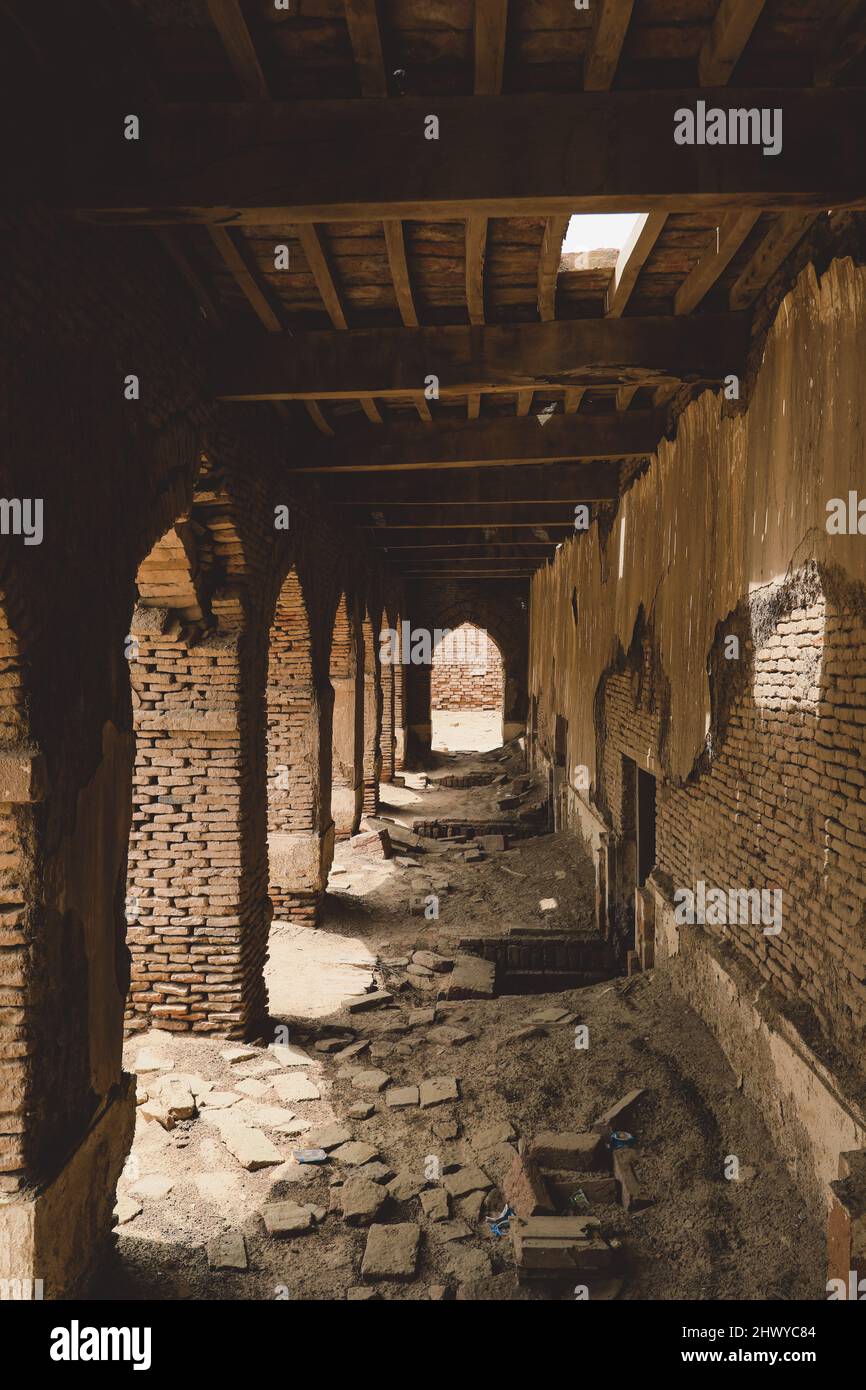 Panoramic View to the Sandy Walls of the Derawar Fort in Cholistan ...
