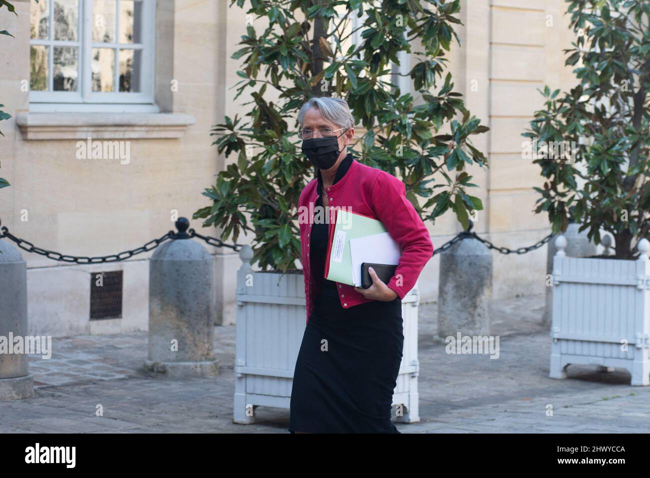 Ms Elisabeth Borne, Minister of Labour, Employment and Integration, at ...