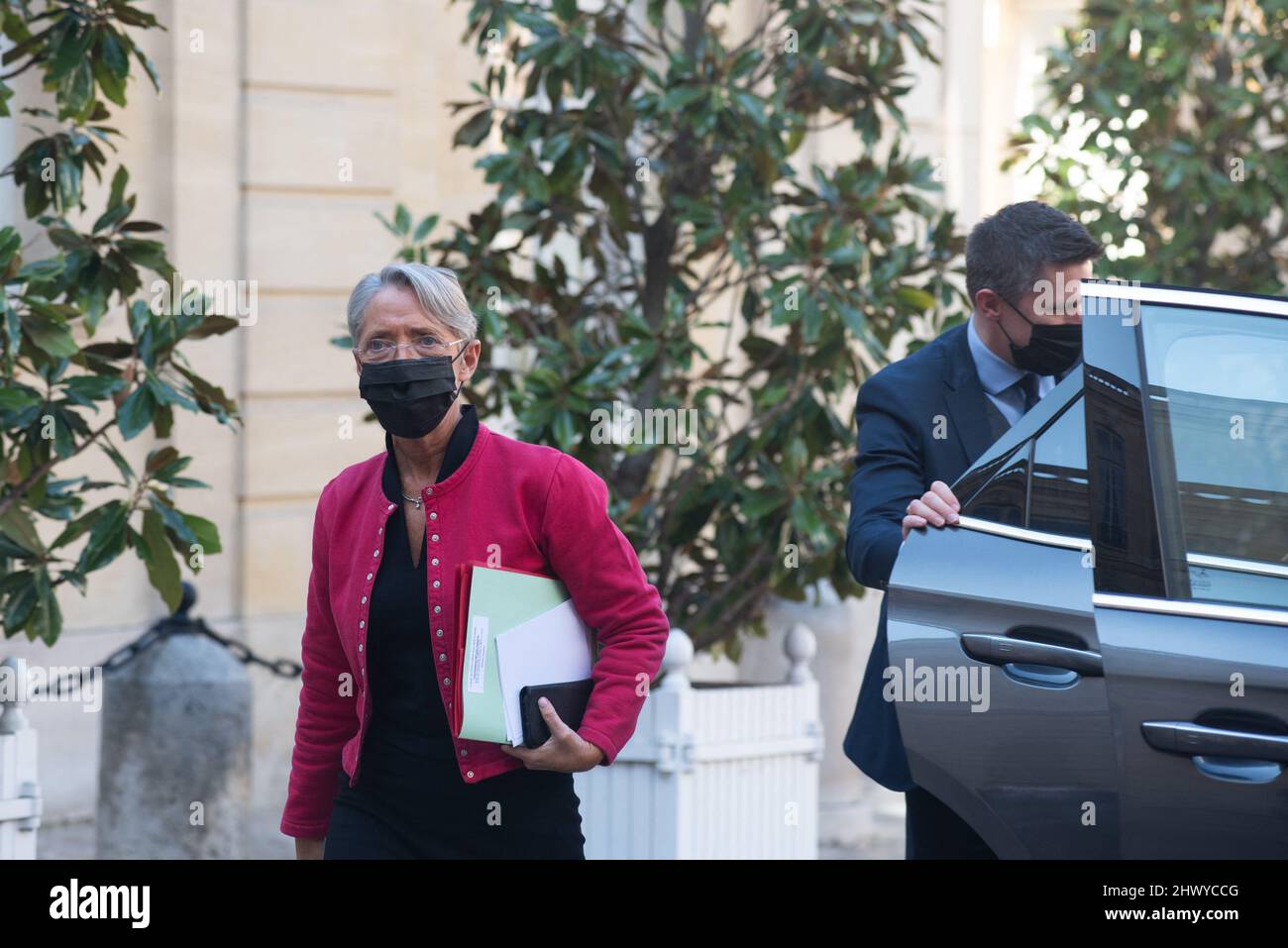 Ms Elisabeth Borne, Minister of Labour, Employment and Integration, at ...