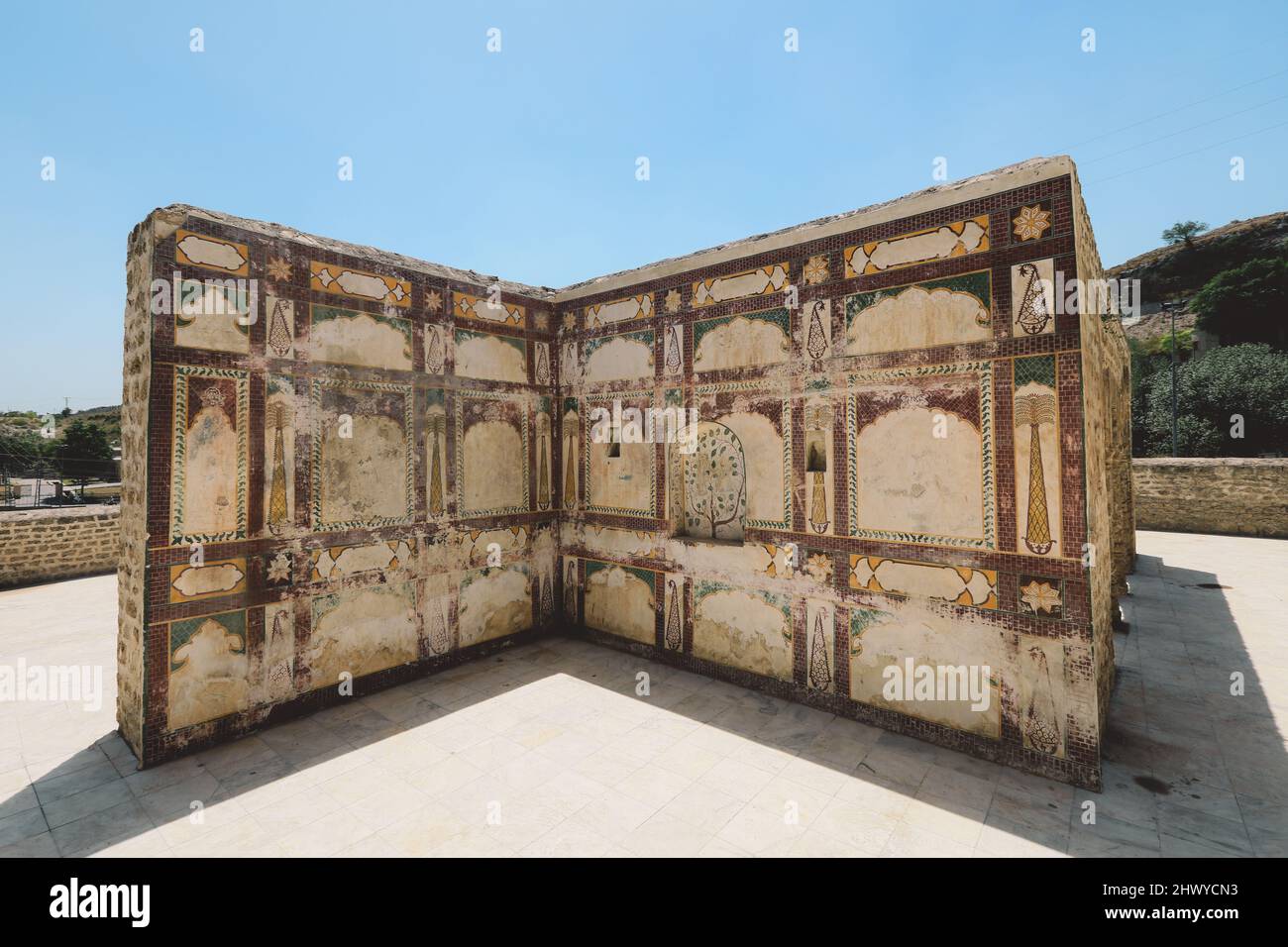 Panoramic View to the Ruins of the Shri Katas Raj Temples, also known ...