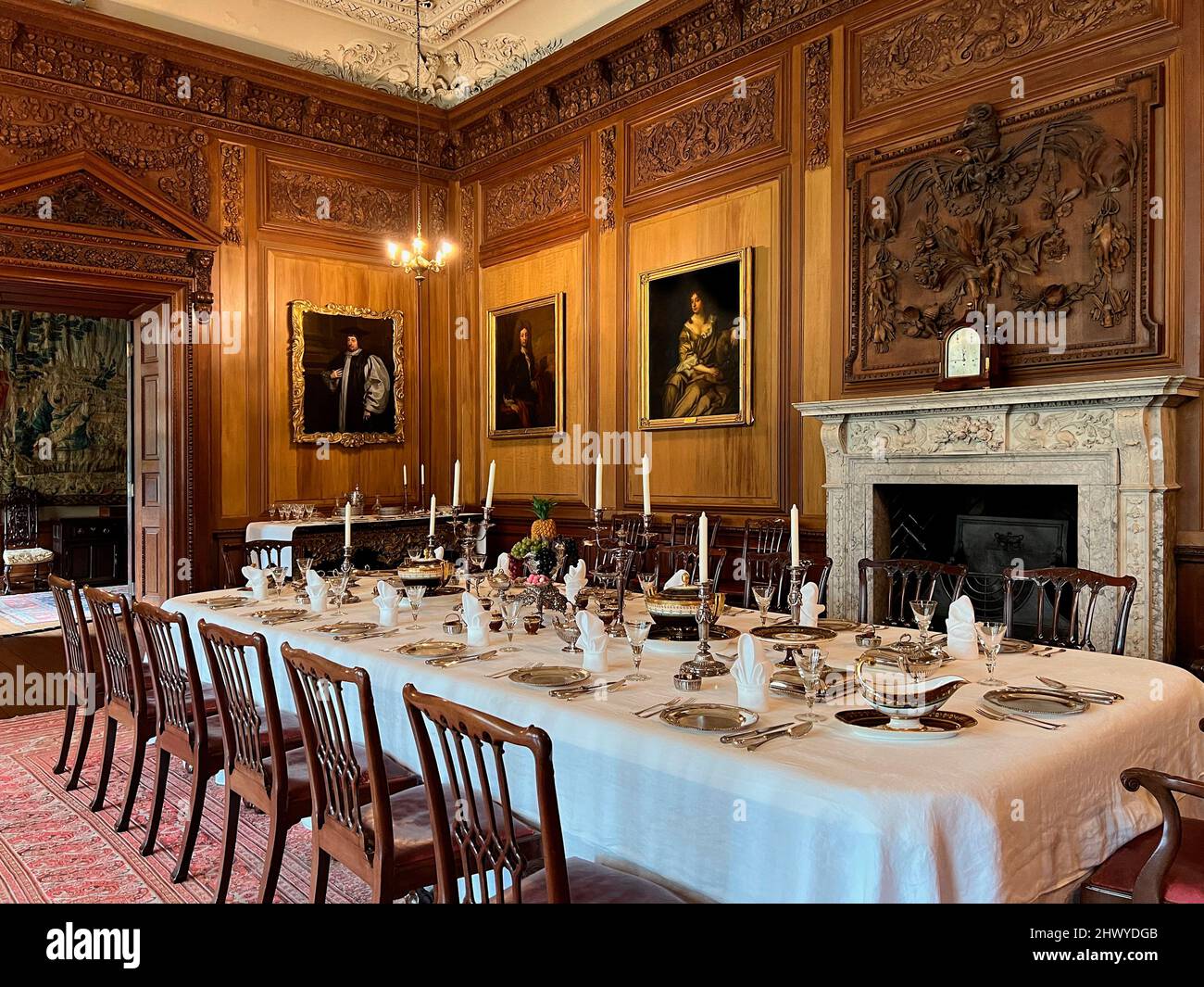 Lyme park interior cheshire hi-res stock photography and images - Alamy