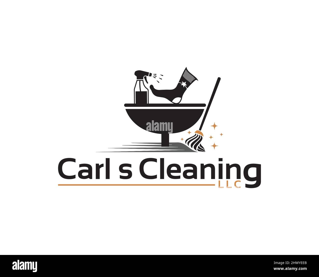 Cleaning clean service logo icon vector Stock Vector Image & Art - Alamy