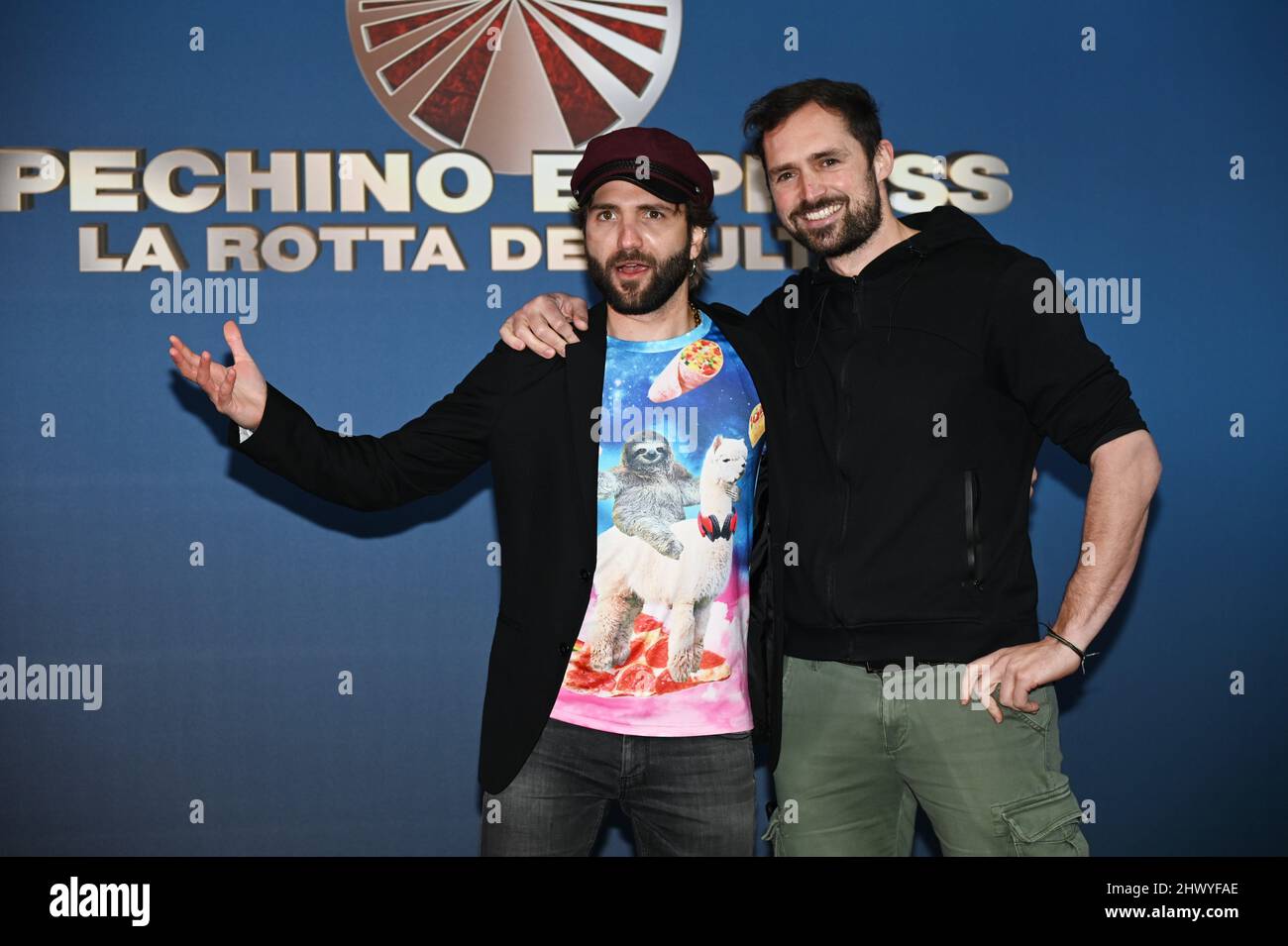 Milan, Italy. 08th Mar, 2022. Milan, Italy BEIJING EXPRESS The route of ...