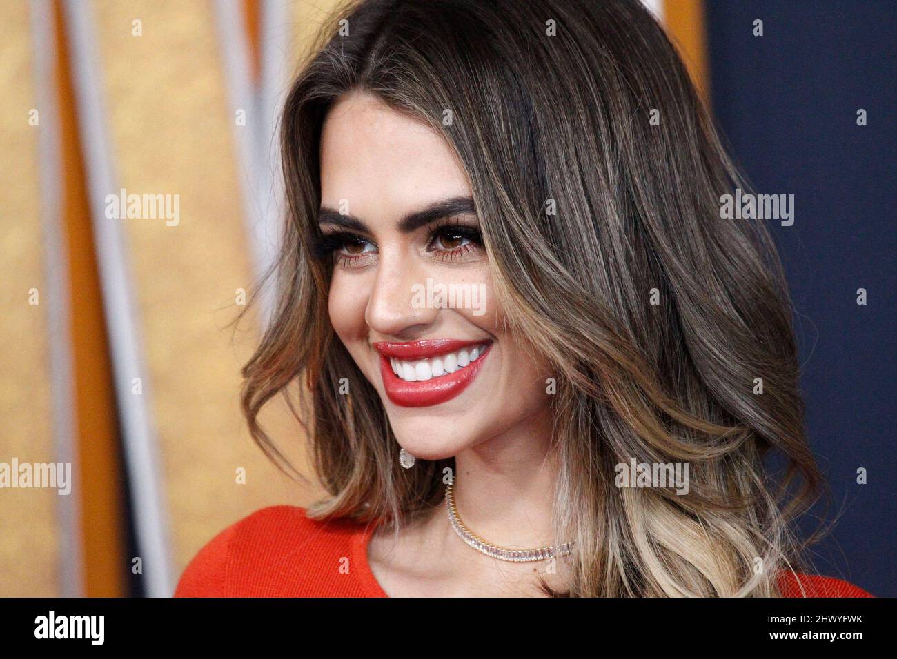 Las Vegas, NV, USA. 7th Mar, 2022. Madi Webb at arrivals for 57th ...