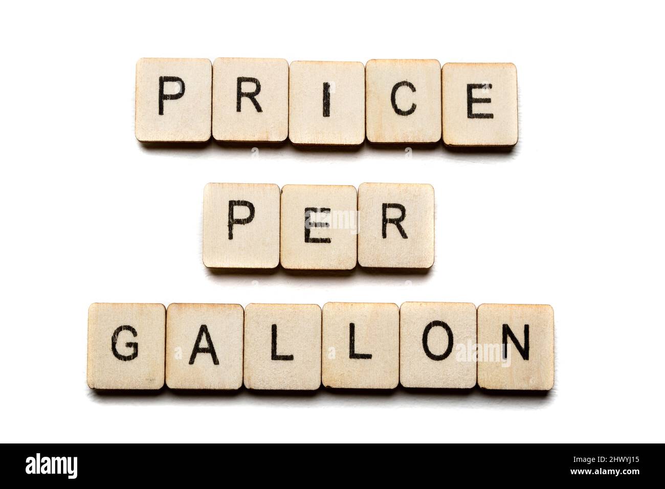 Concept on the War in Ukraine showing a sign reading Price Per Gallon ...