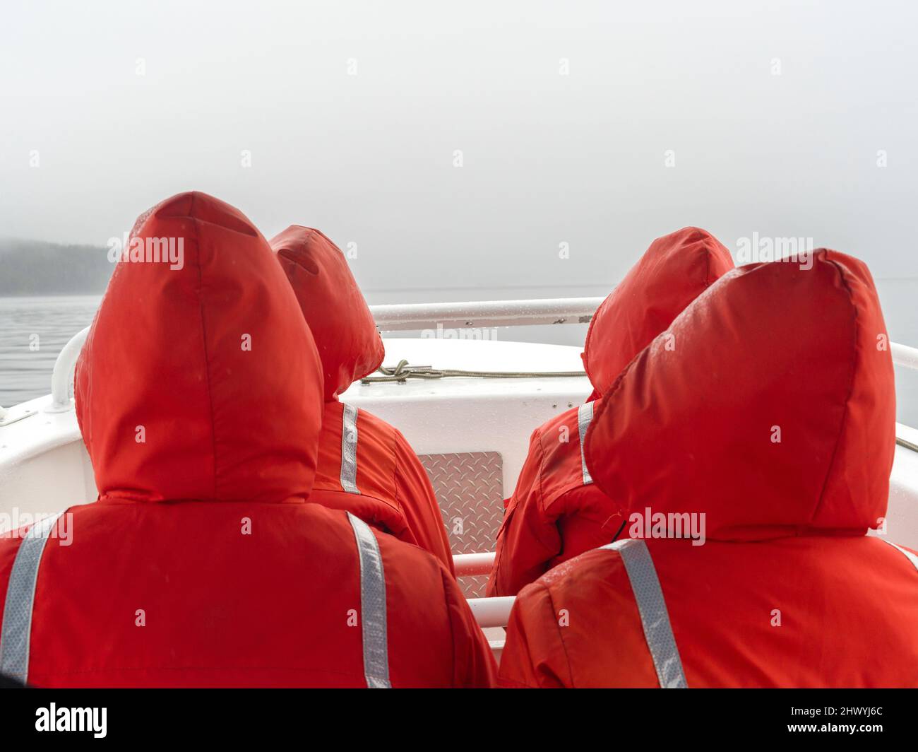 Hooded jackets front and back view hi-res stock photography and images ...