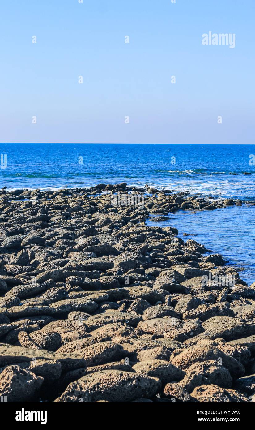 Giant's Causeway in St. Martin's Island, Bangladesh. Magical sunrise ...