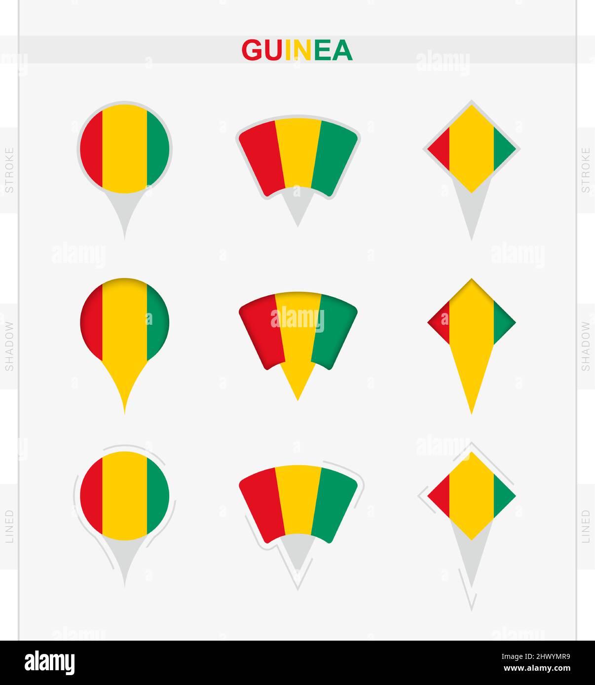 Guinean vector vectors hi-res stock photography and images - Alamy