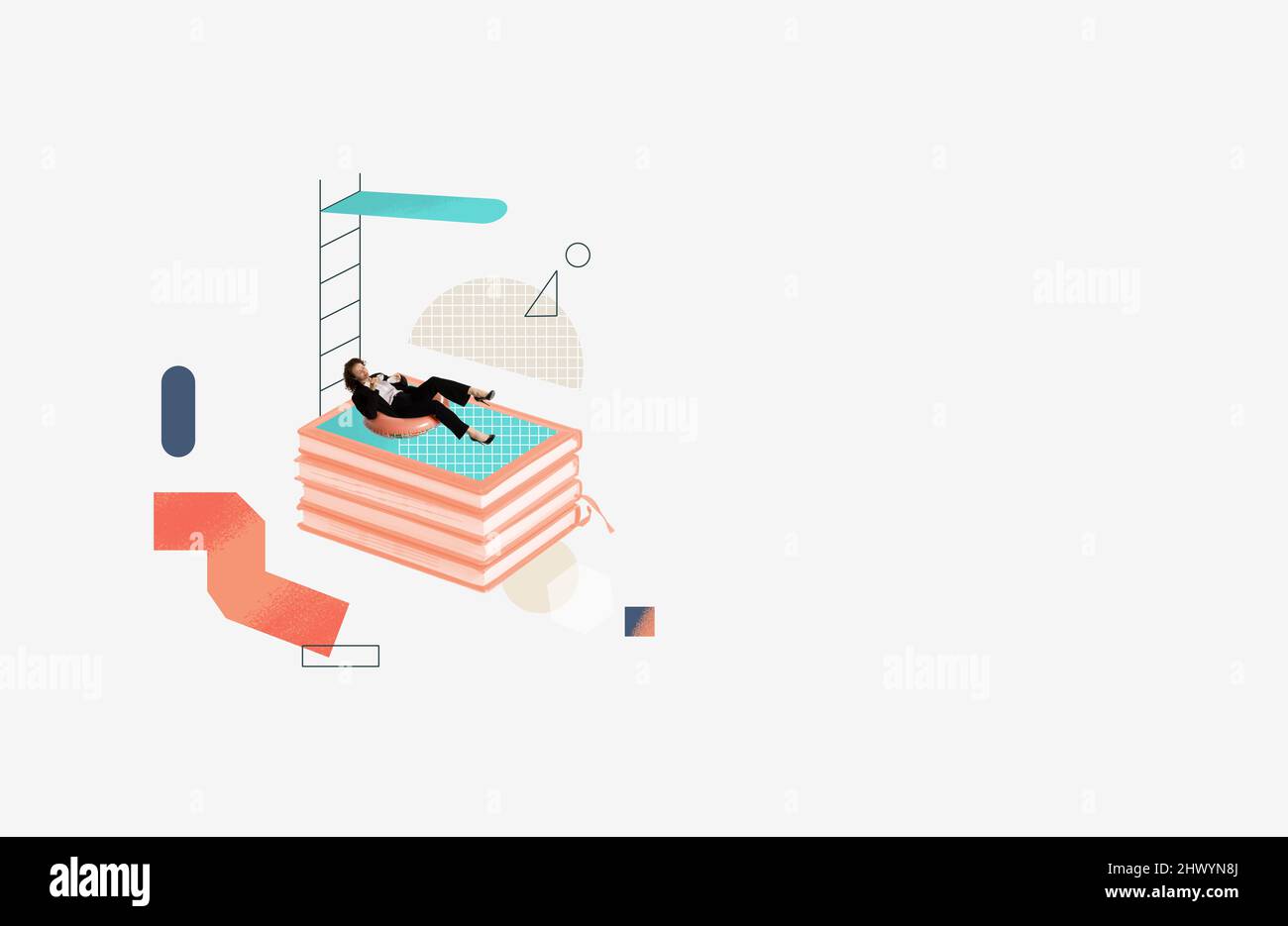 Swimming books Cut Out Stock Images & Pictures - Alamy