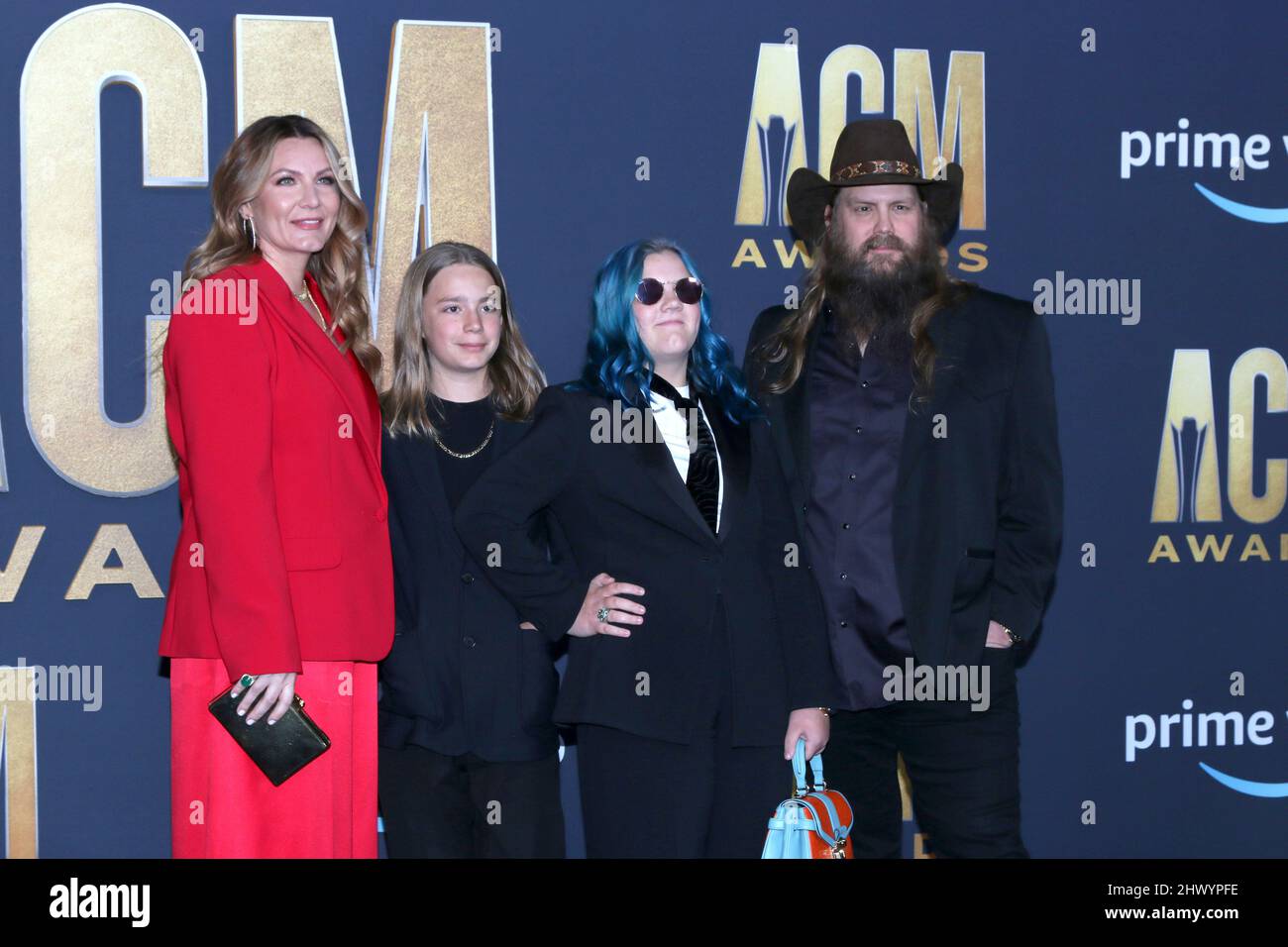 LAS VEGAS - MAR 7: Morgane Stapleton, Chris Stapleton, Ada Stapleton ...