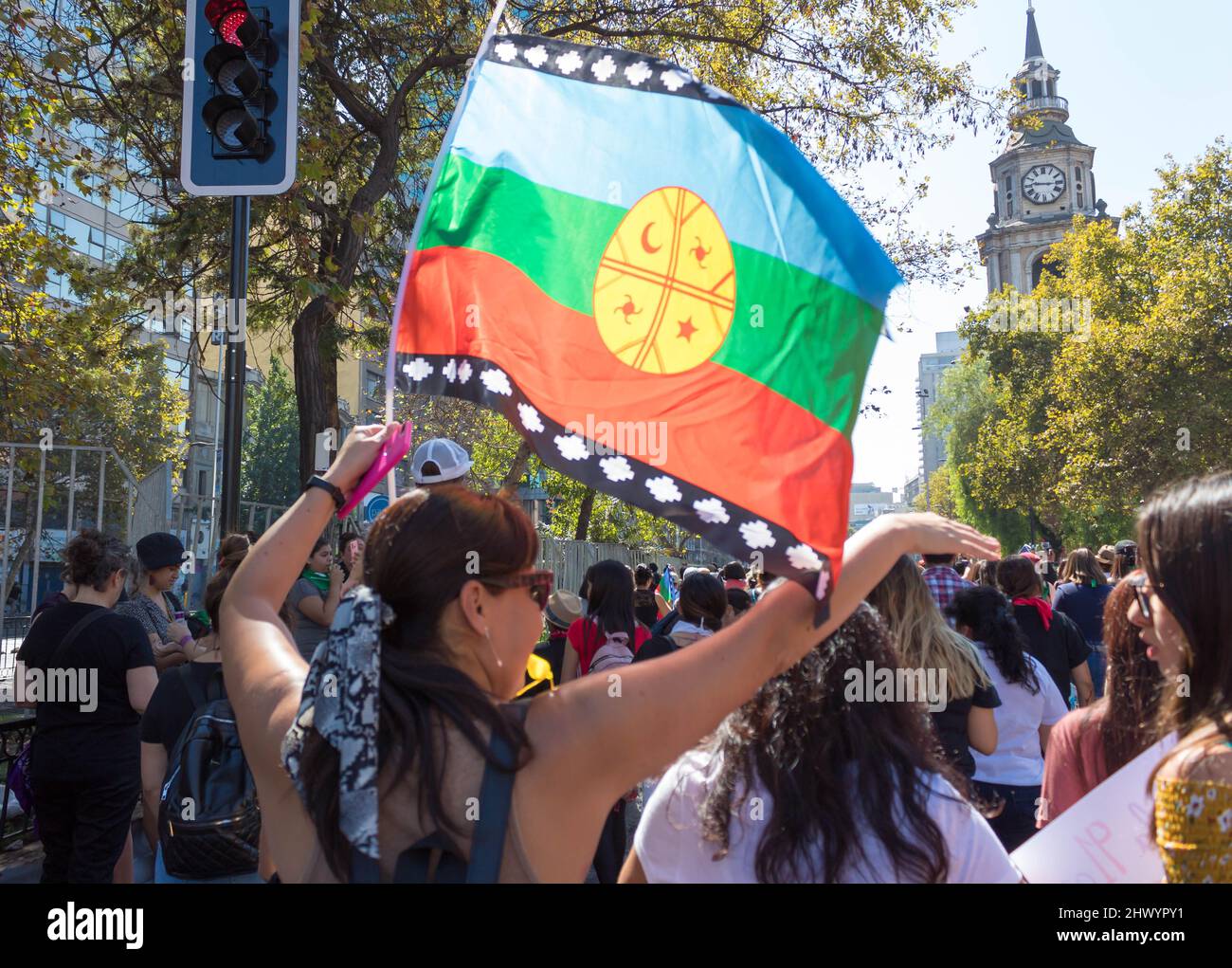 Mapuche flag hi-res stock photography and images - Alamy