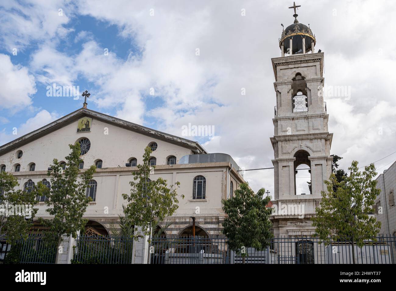 Churches in the Christian quarter of Damascus, Syria Stock Photo - Alamy