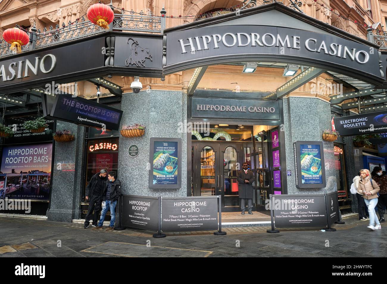 The Hippodrome casino, Westminster, London, England Stock Photo - Alamy
