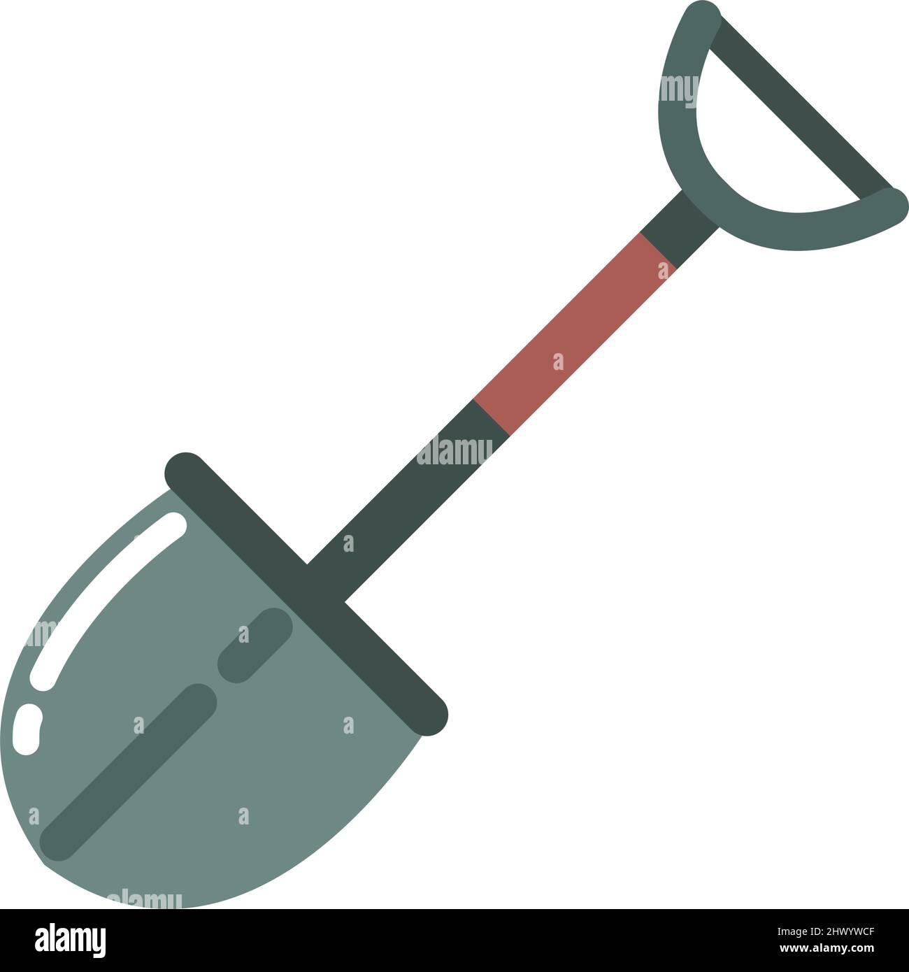 shovel tool icon Stock Vector Image & Art - Alamy