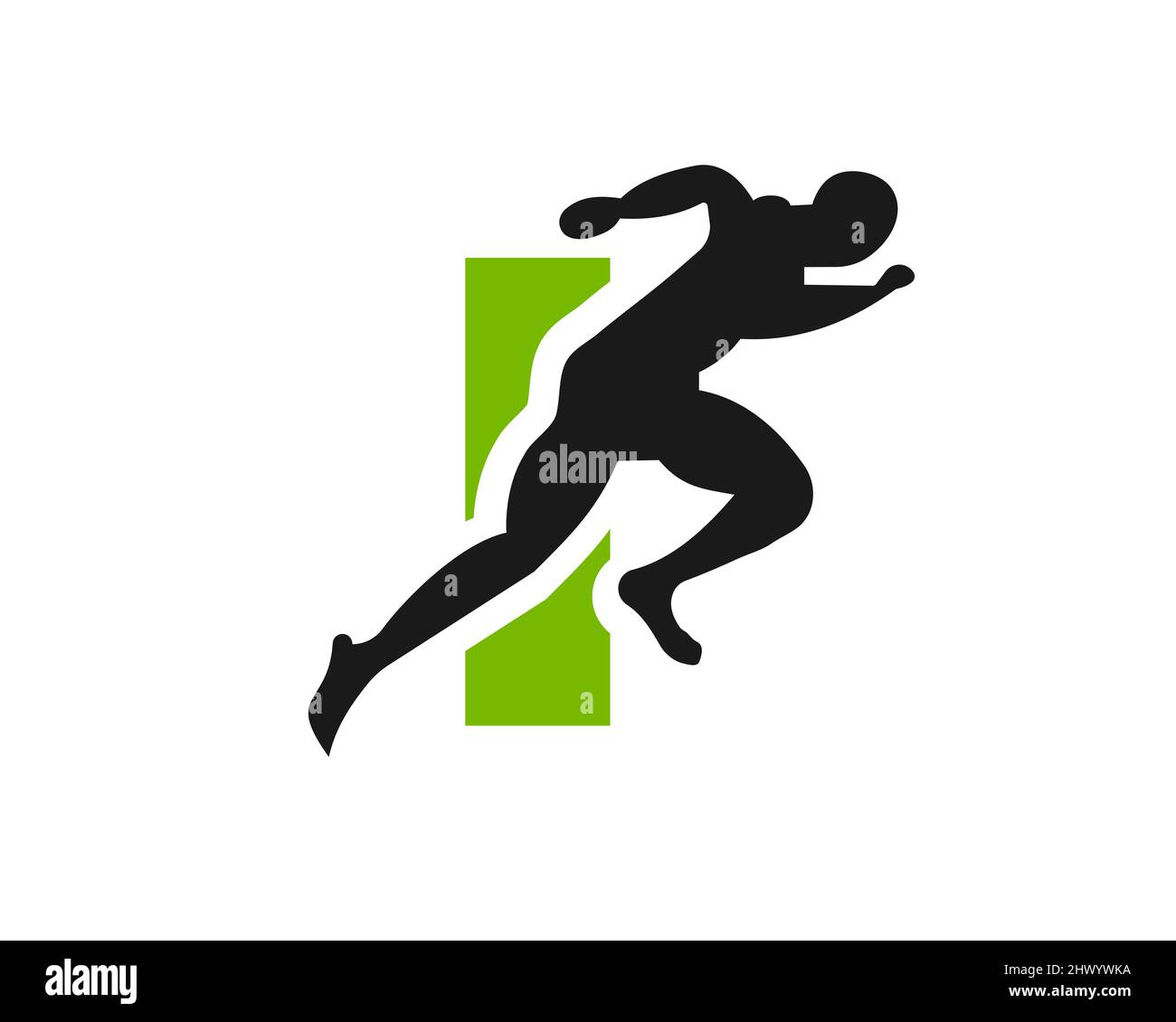 Running Man Silhouette Free Vector Drawing Of Running Man Silhouette