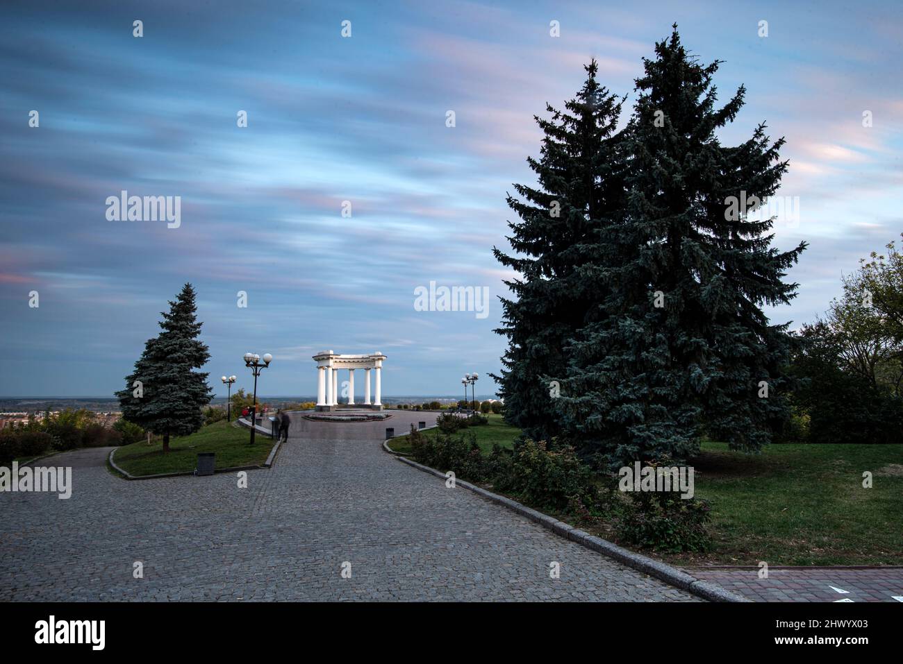 Scenic Evening View of Poltava City In Ukraine Stock Photo - Alamy