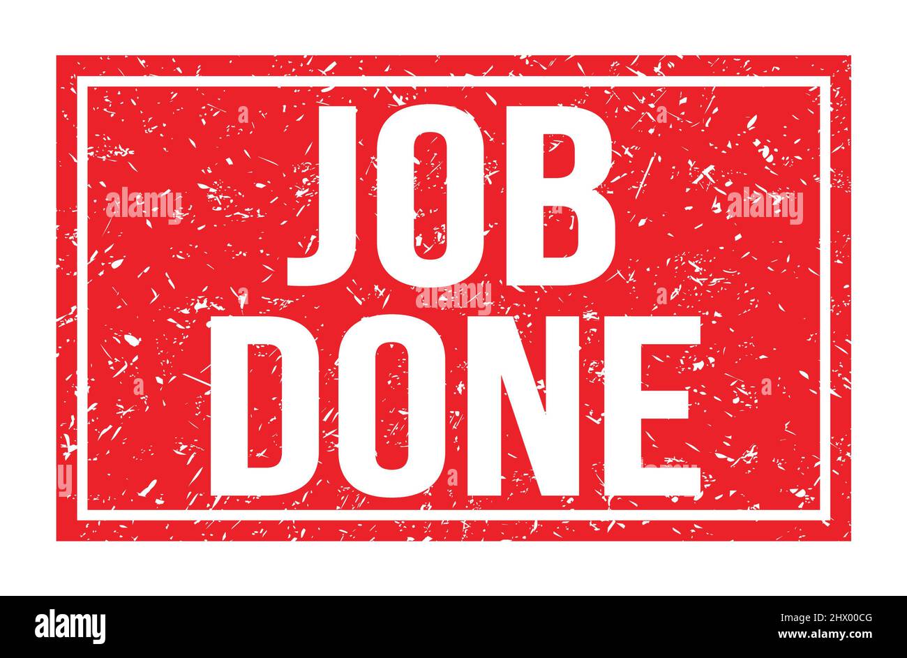 Job done stamp hi-res stock photography and images - Alamy