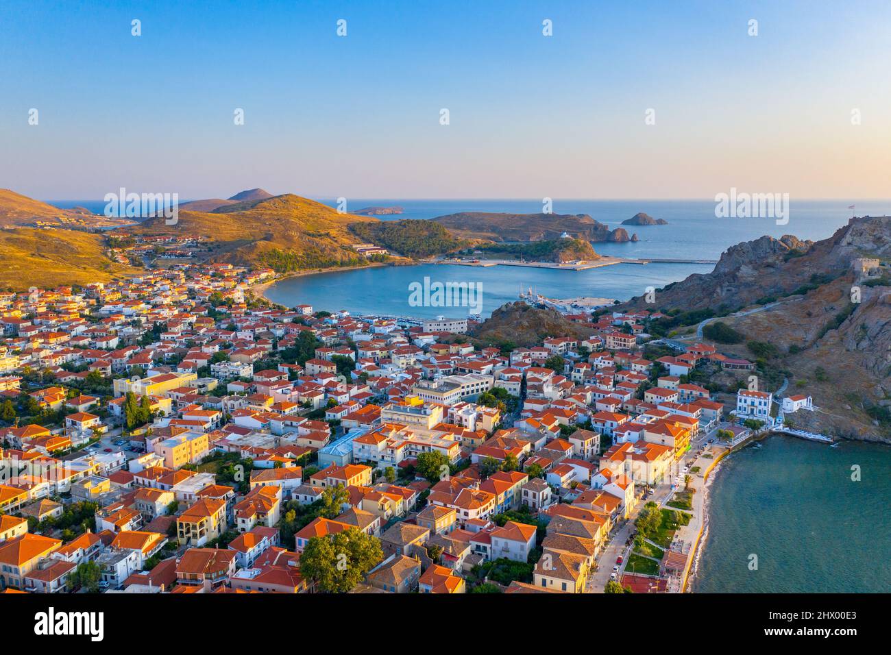 Lemnos greece aerial hi-res stock photography and images - Alamy