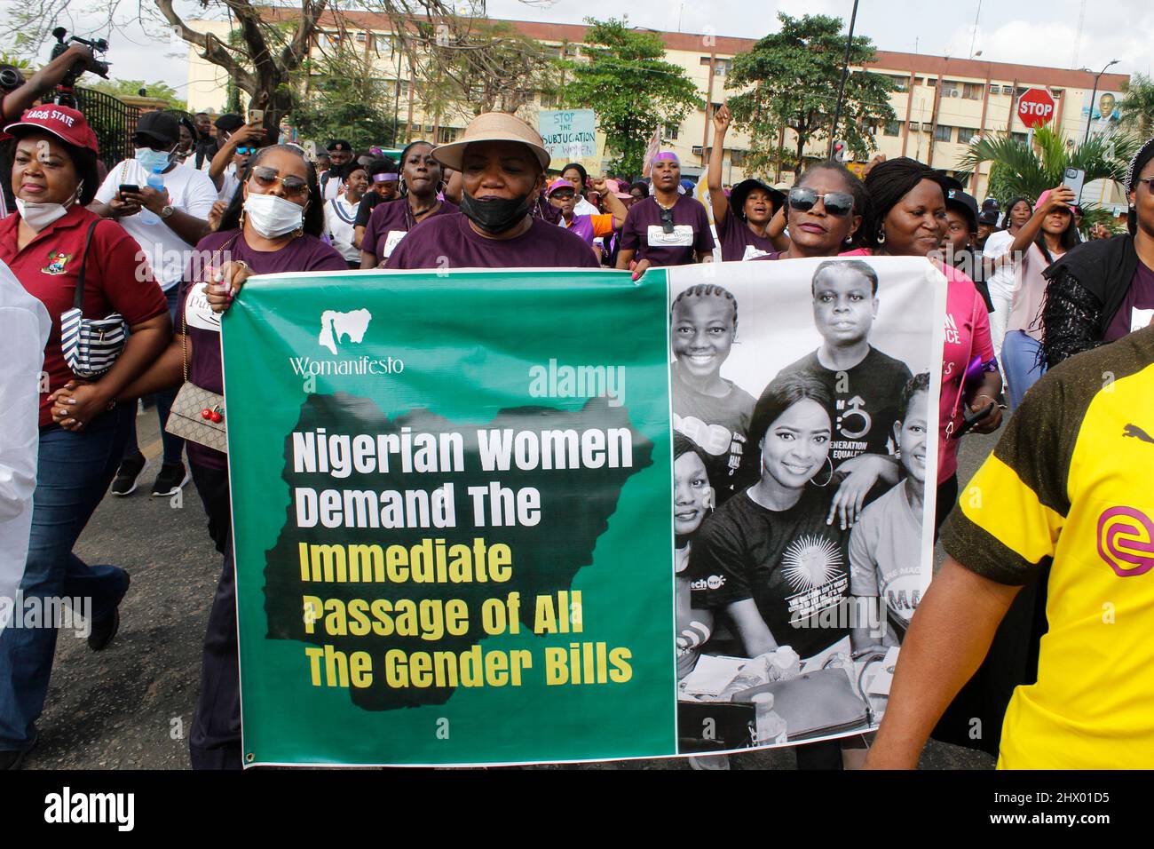Nigeria women rights hi-res stock photography and images - Alamy