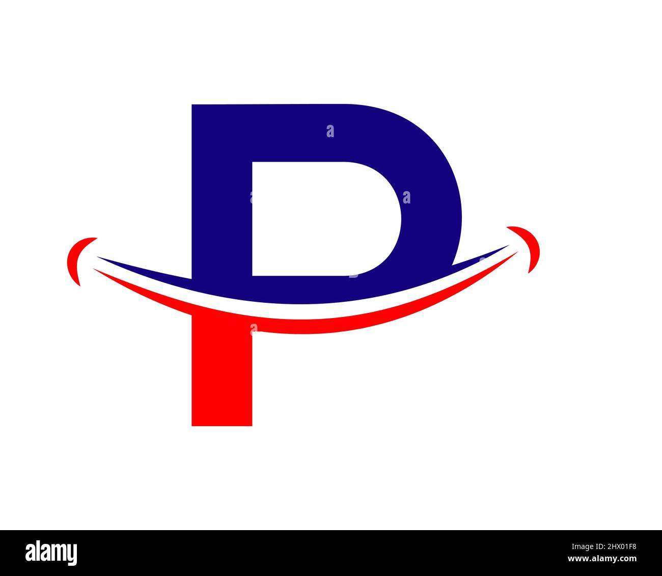 Smile logo with P letter concept. Initial Letter P Happy logo. Letter P ...