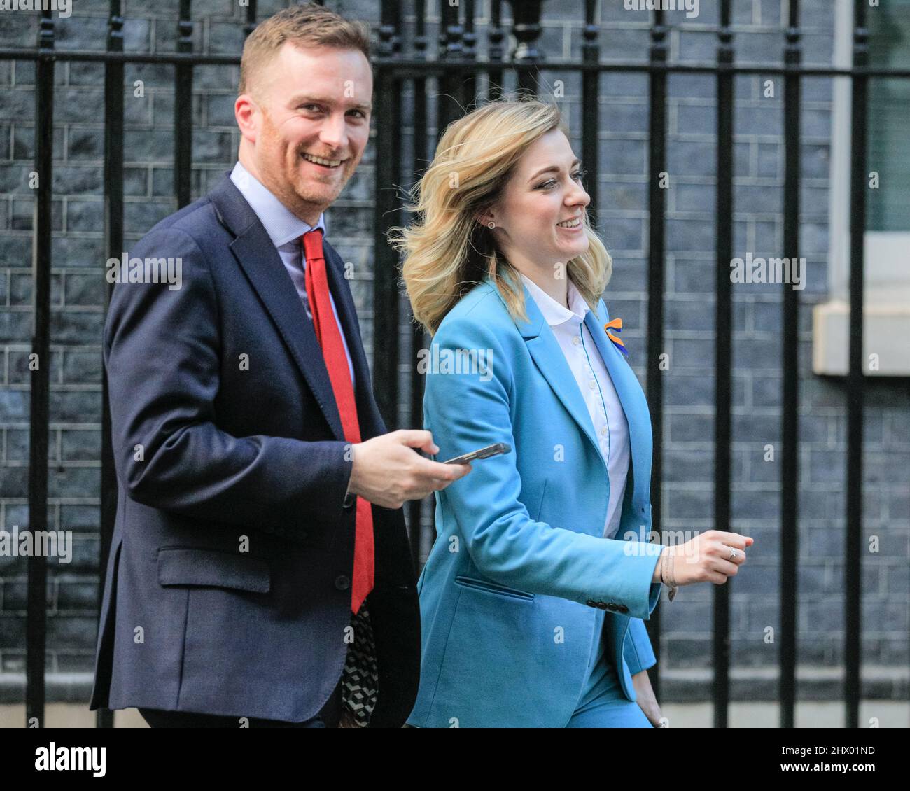 London, UK. 08th Mar, 2022. Dehenna Davison MP, Conservative Party MP ...