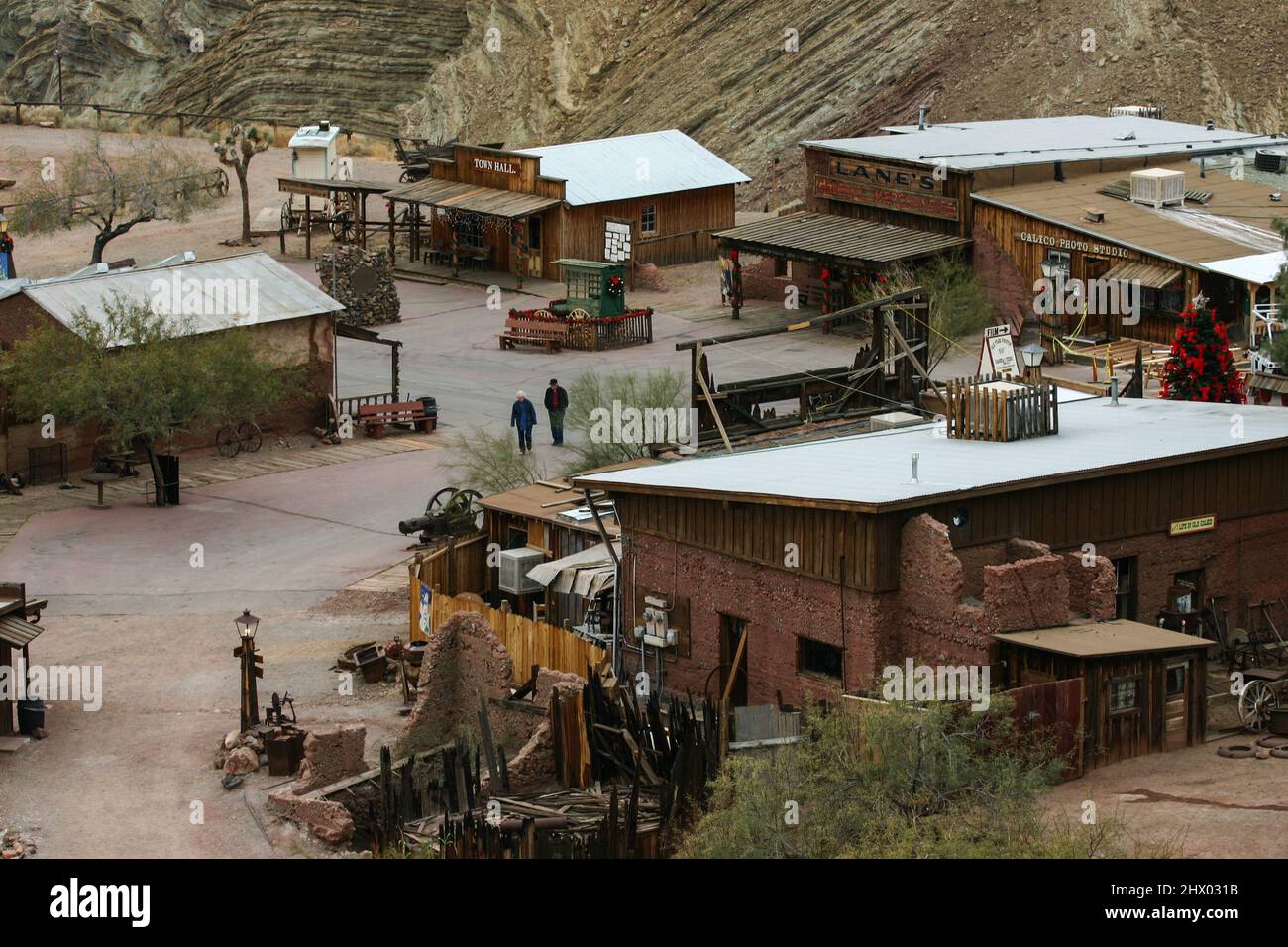 Calico Ghost Town Regional Park. California , USA Stock Photo - Alamy
