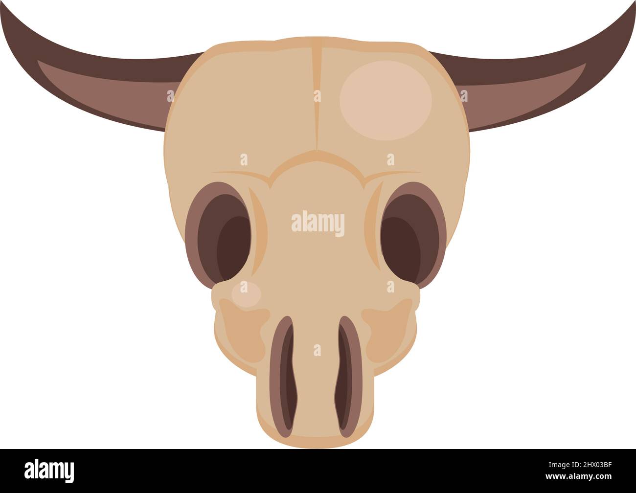 cow skull icon Stock Vector Image & Art - Alamy