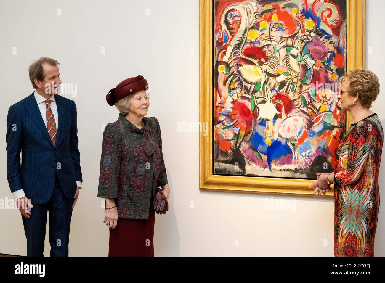 Laren, the Netherlands - 08 Mar 2022, Princess Beatrix opens new museum ...