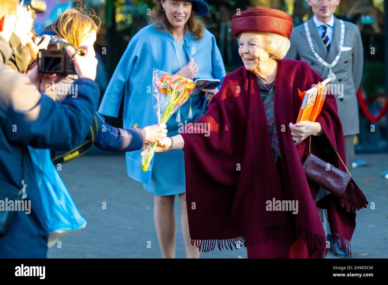 Laren, the Netherlands - 08 Mar 2022, Princess Beatrix opens new museum ...