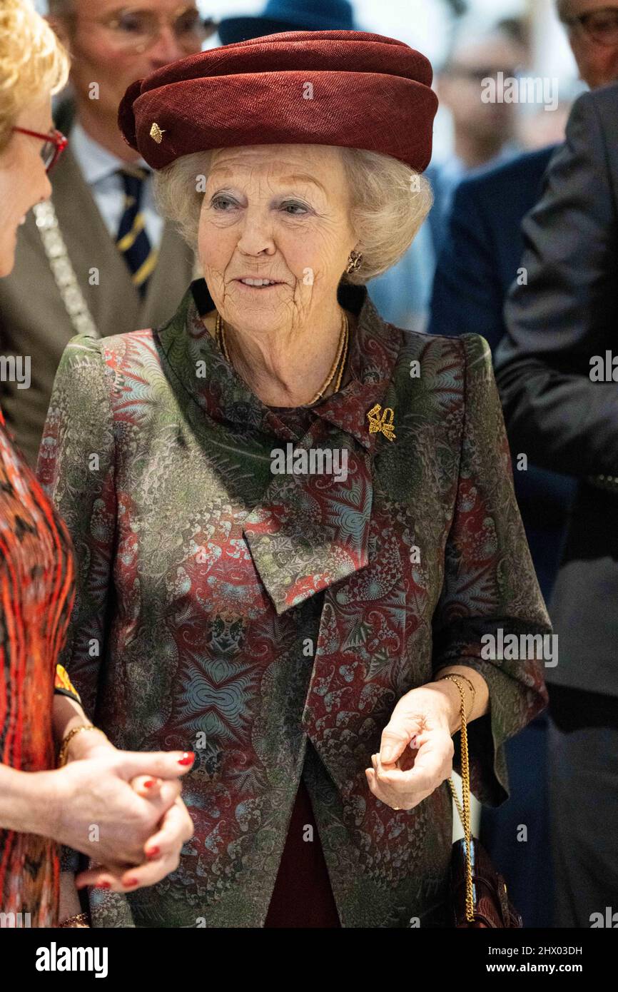 Laren, the Netherlands - 08 Mar 2022, Princess Beatrix opens new museum ...