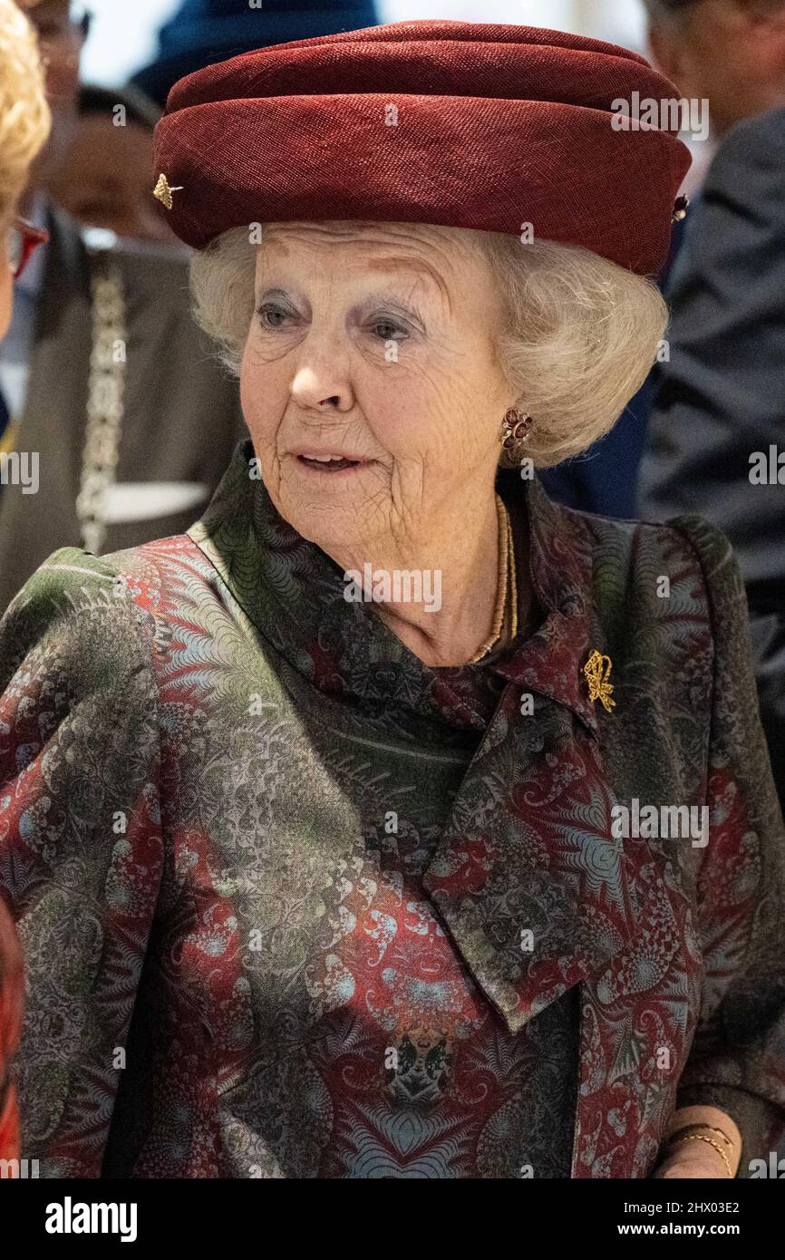 Laren, the Netherlands - 08 Mar 2022, Princess Beatrix opens new museum ...