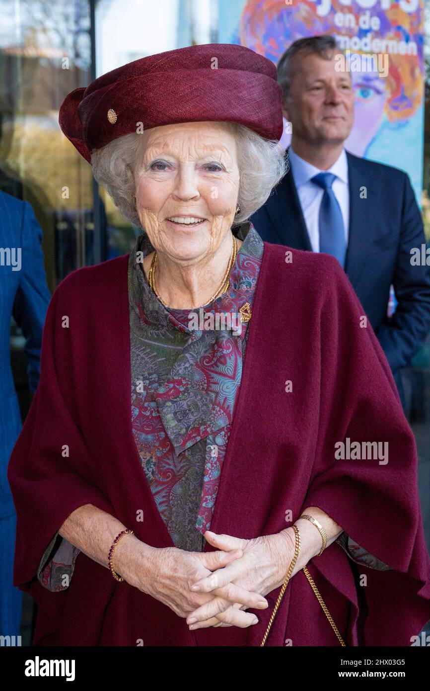 Laren, the Netherlands - 08 Mar 2022, Princess Beatrix opens new museum ...