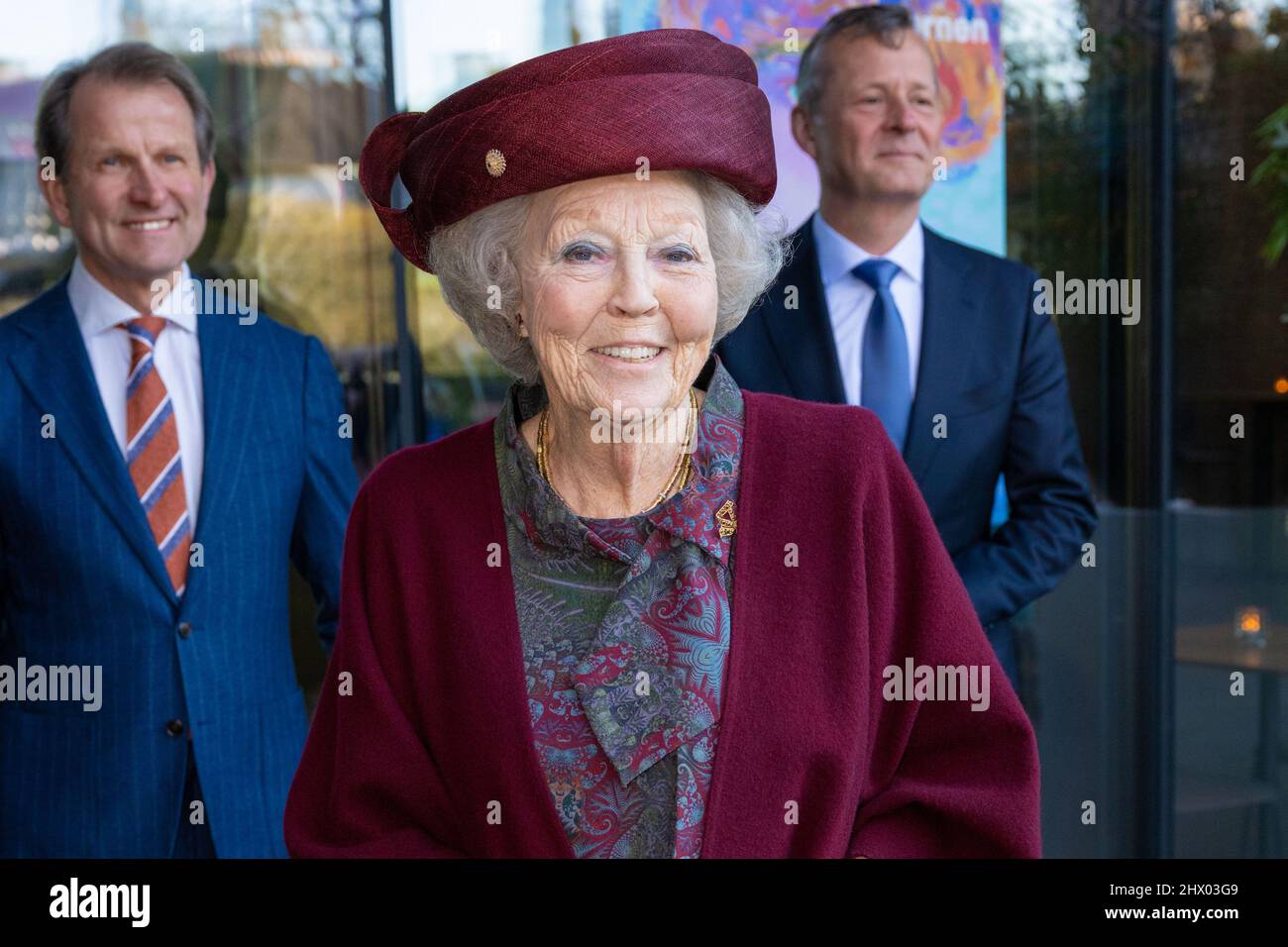 Laren, the Netherlands - 08 Mar 2022, Princess Beatrix opens new museum ...