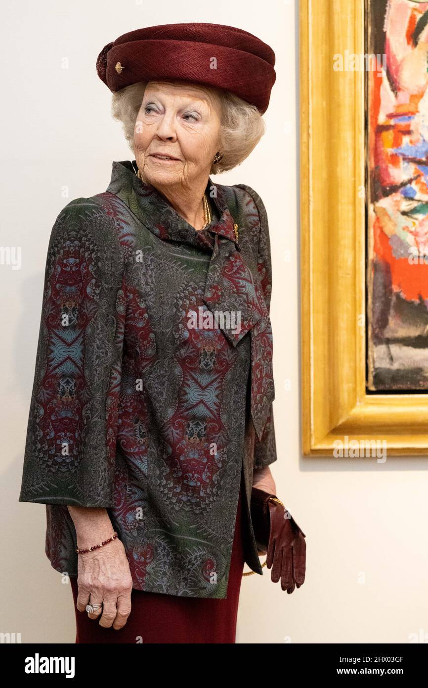 Laren, the Netherlands - 08 Mar 2022, Princess Beatrix opens new museum ...