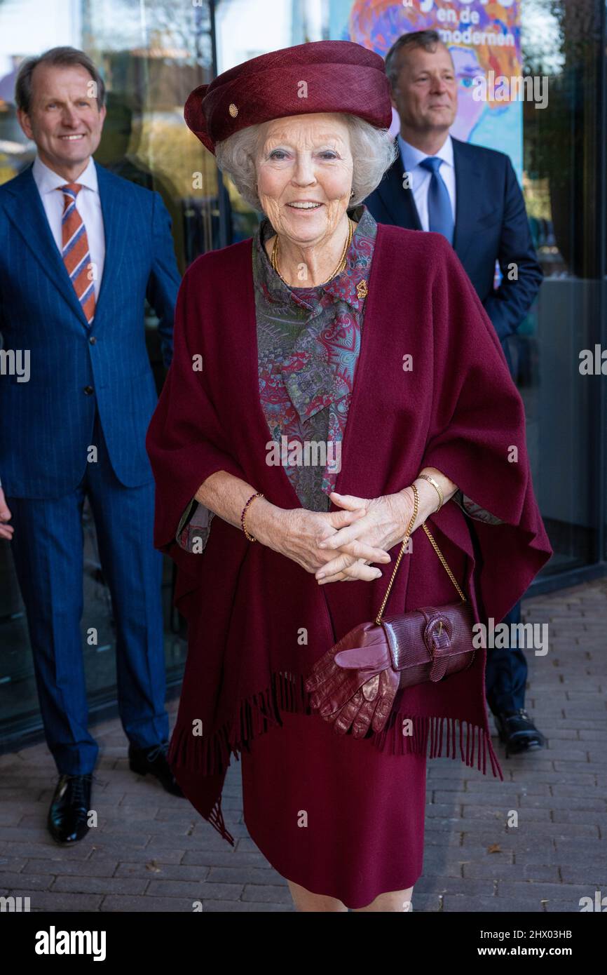 Laren, the Netherlands - 08 Mar 2022, Princess Beatrix opens new museum ...