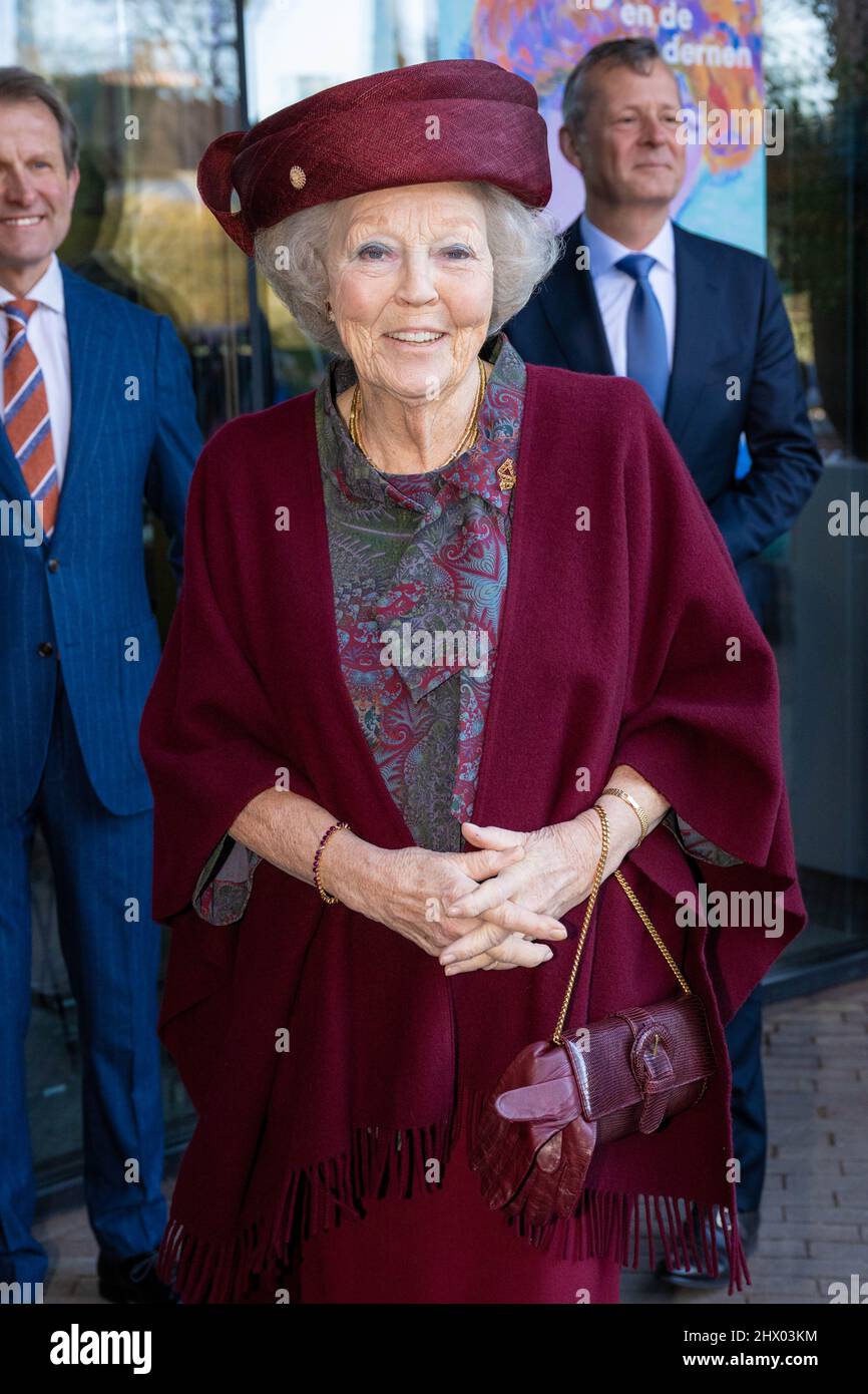 Laren, the Netherlands - 08 Mar 2022, Princess Beatrix opens new museum ...