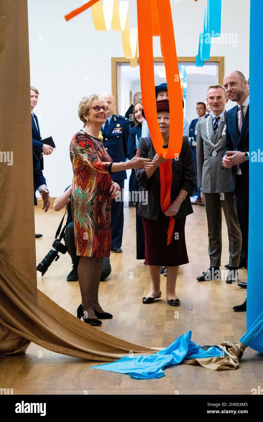 Laren, the Netherlands - 08 Mar 2022, Princess Beatrix opens new museum ...