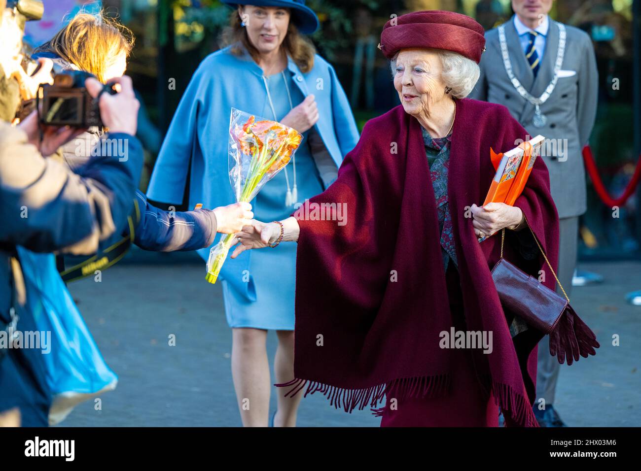 Laren, the Netherlands - 08 Mar 2022, Princess Beatrix opens new museum ...