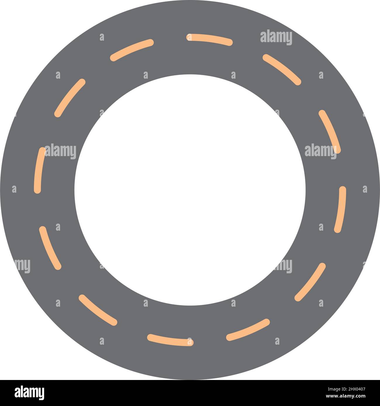 circular highway pavement Stock Vector Image & Art - Alamy