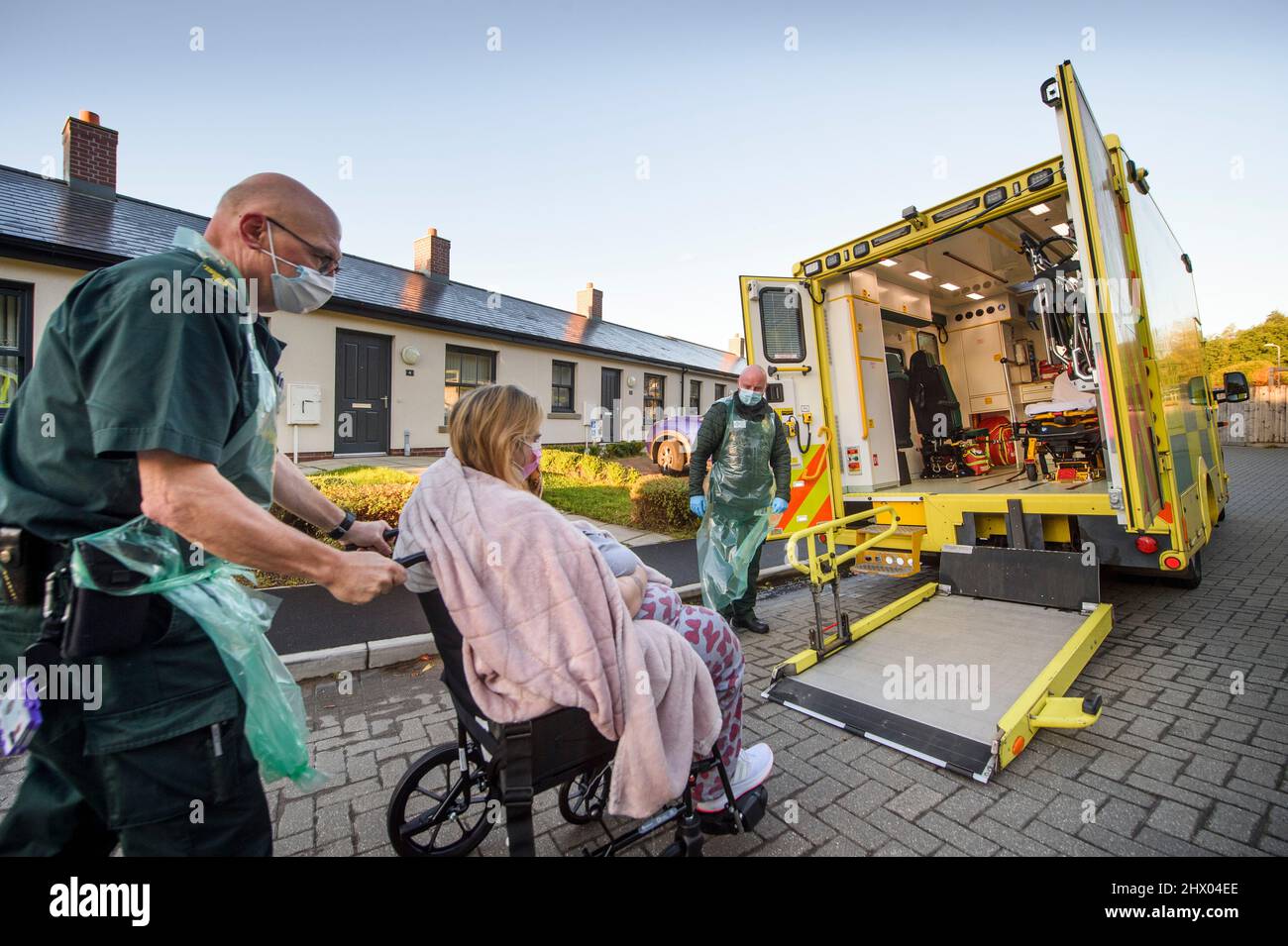 Wheelchair ramp hospital hi-res stock photography and images - Alamy