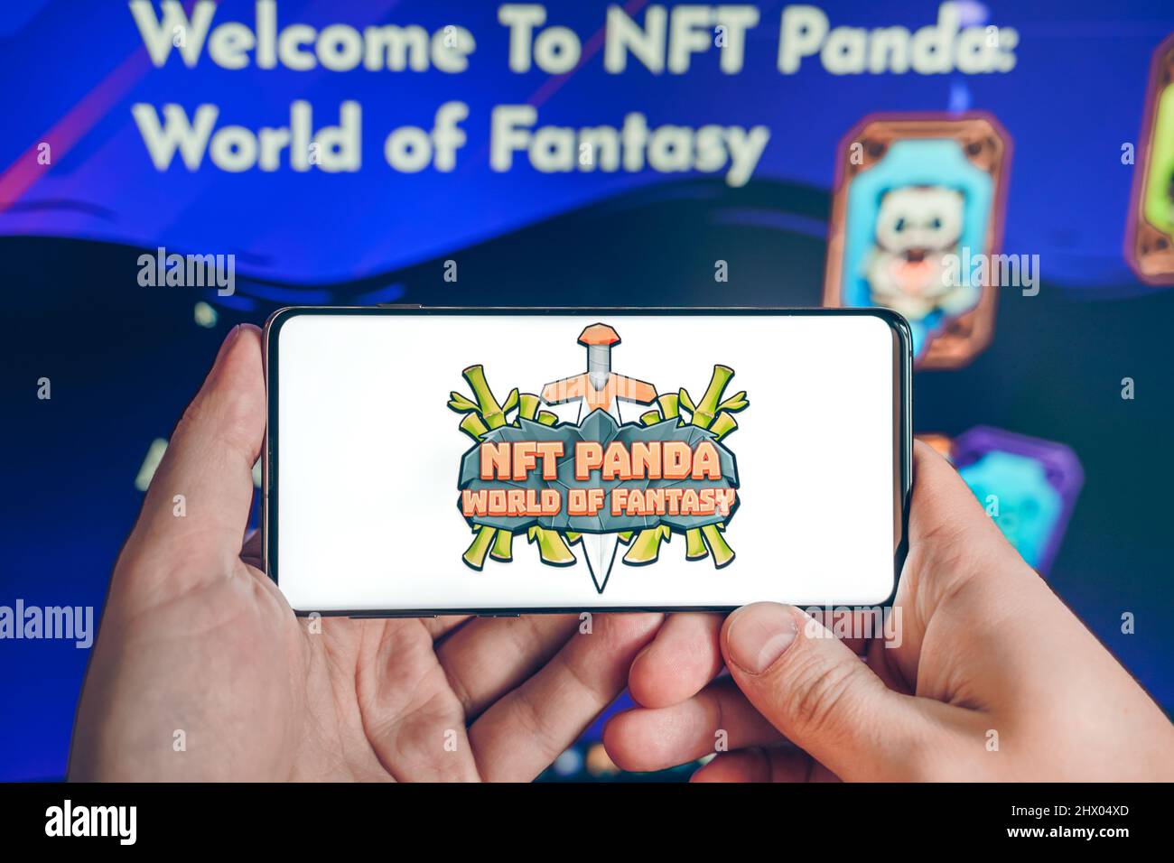 Fantasy panda logo hi-res stock photography and images - Alamy