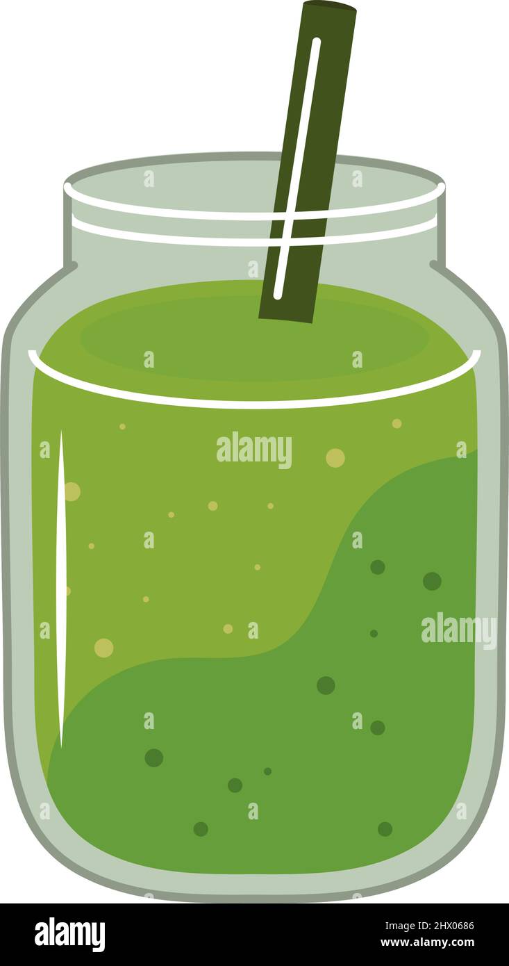 matcha fresh drink Stock Vector Image & Art - Alamy