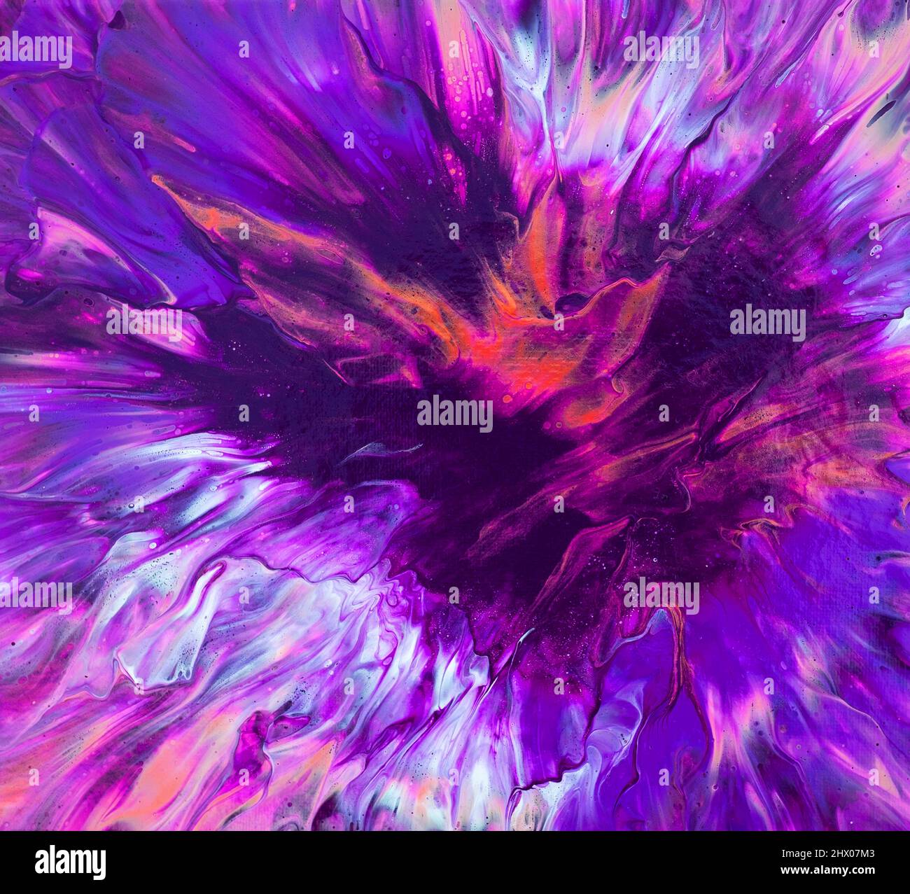 Fluid art painting. Abstract decorative marble texture Stock Photo - Alamy