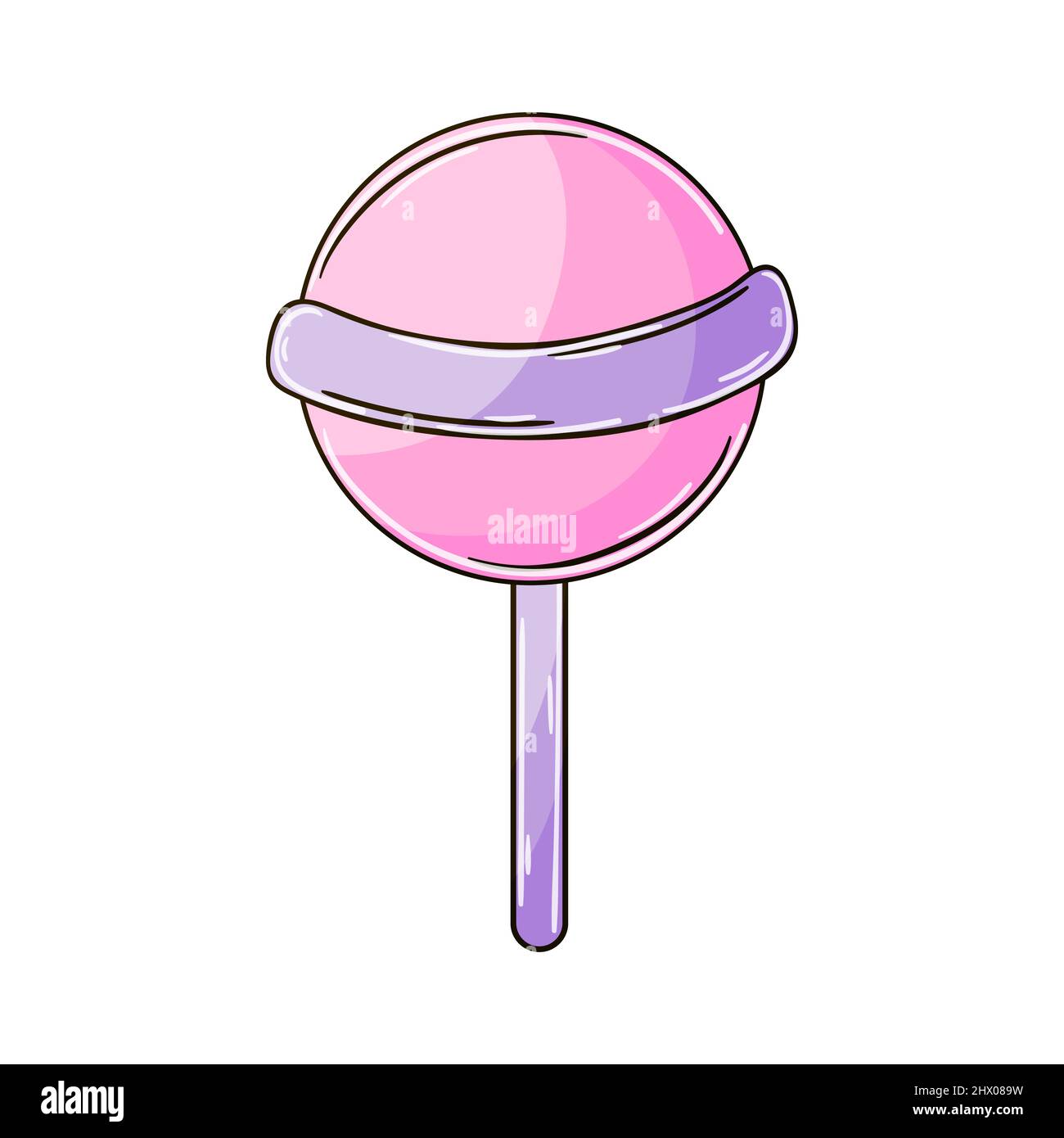 Lollipop. Sweet dessert, graphic element for your design. Illustration ...