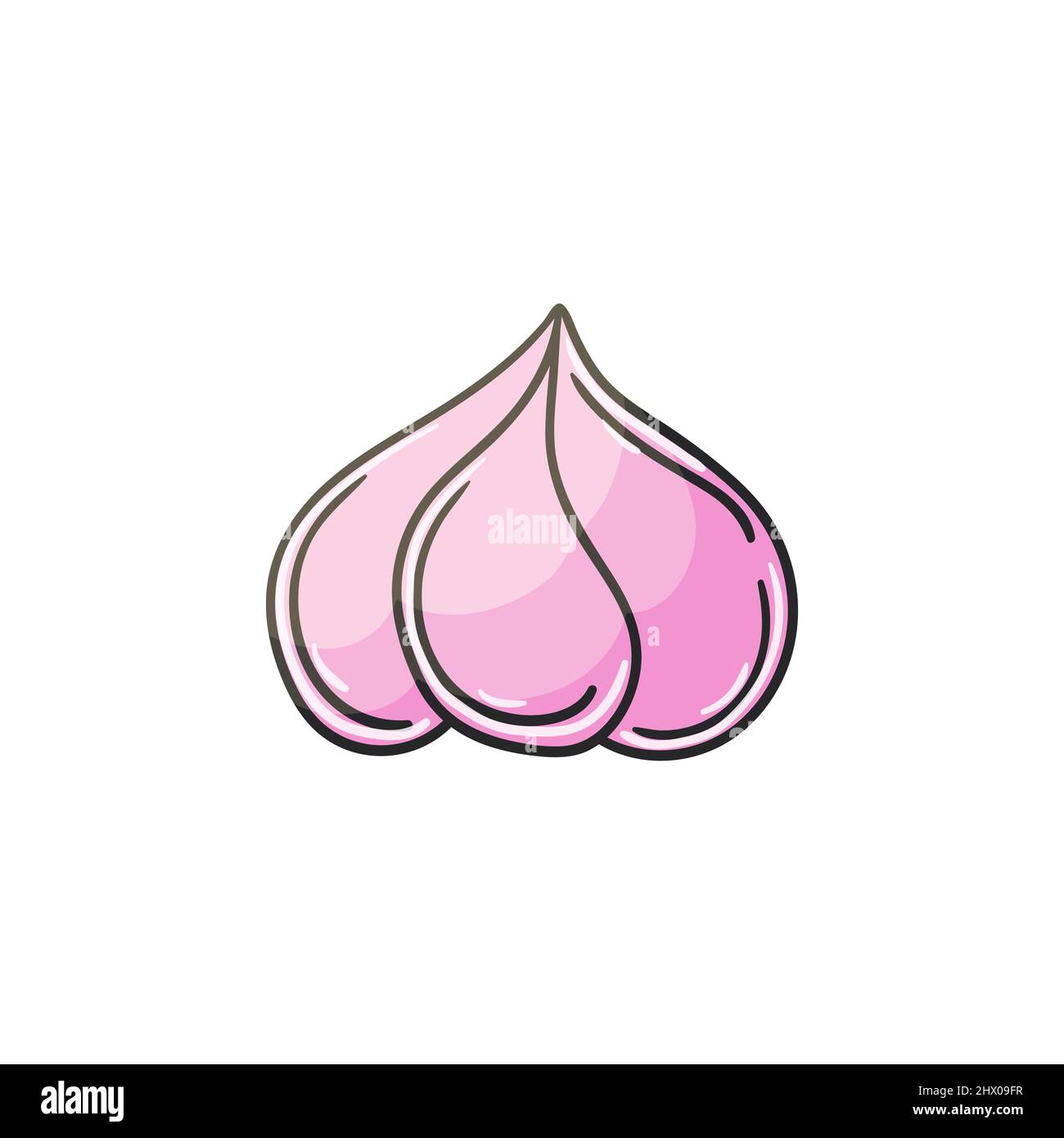 Sweet dessert, graphic element for your design. Illustration in hand ...