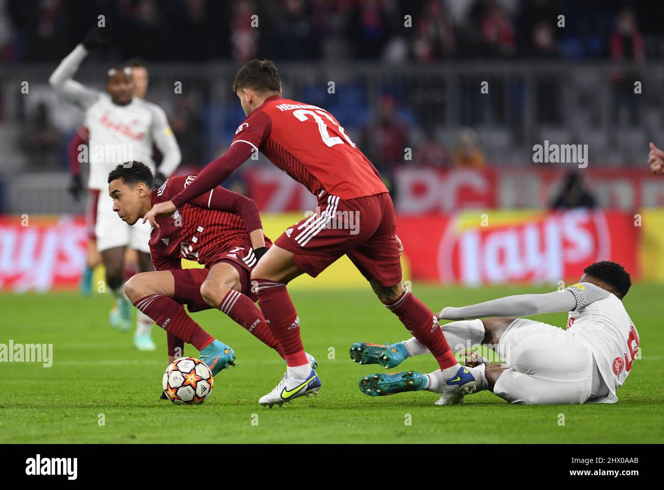 Jamal Musiala Bayern Munich High Resolution Stock Photography and ...